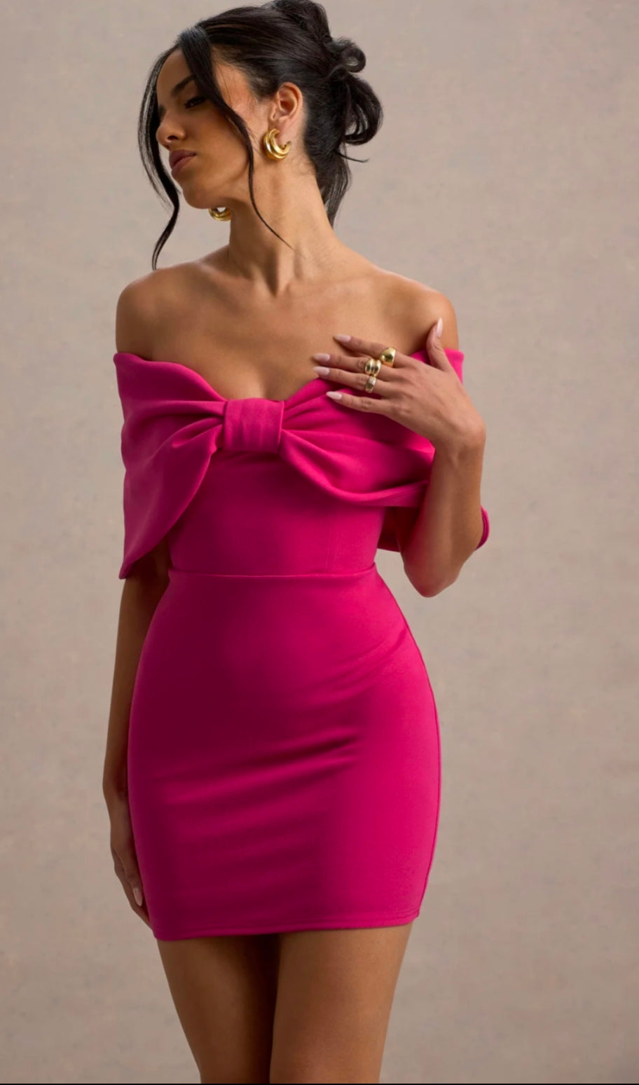 Zara Bow Dress – Dcode